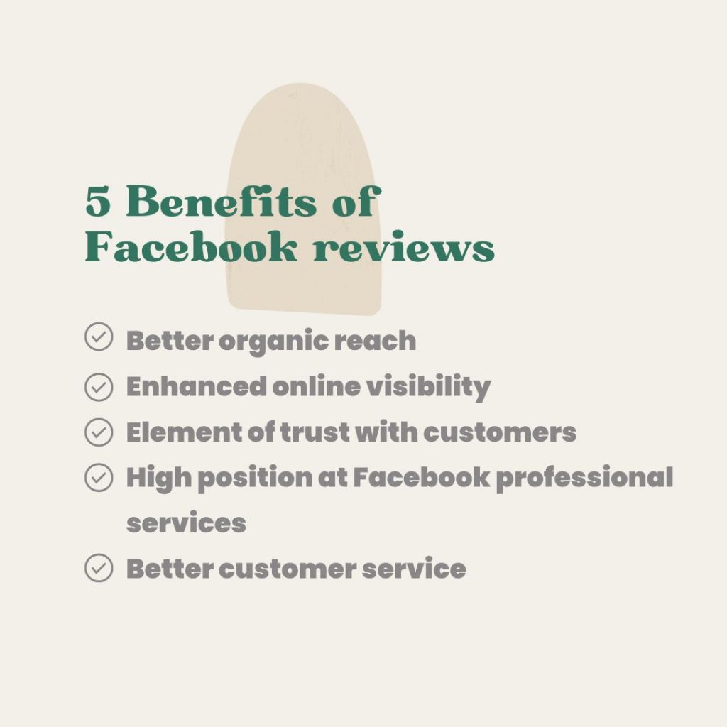 Facebook Reviews: Importance, Benefits, Tips