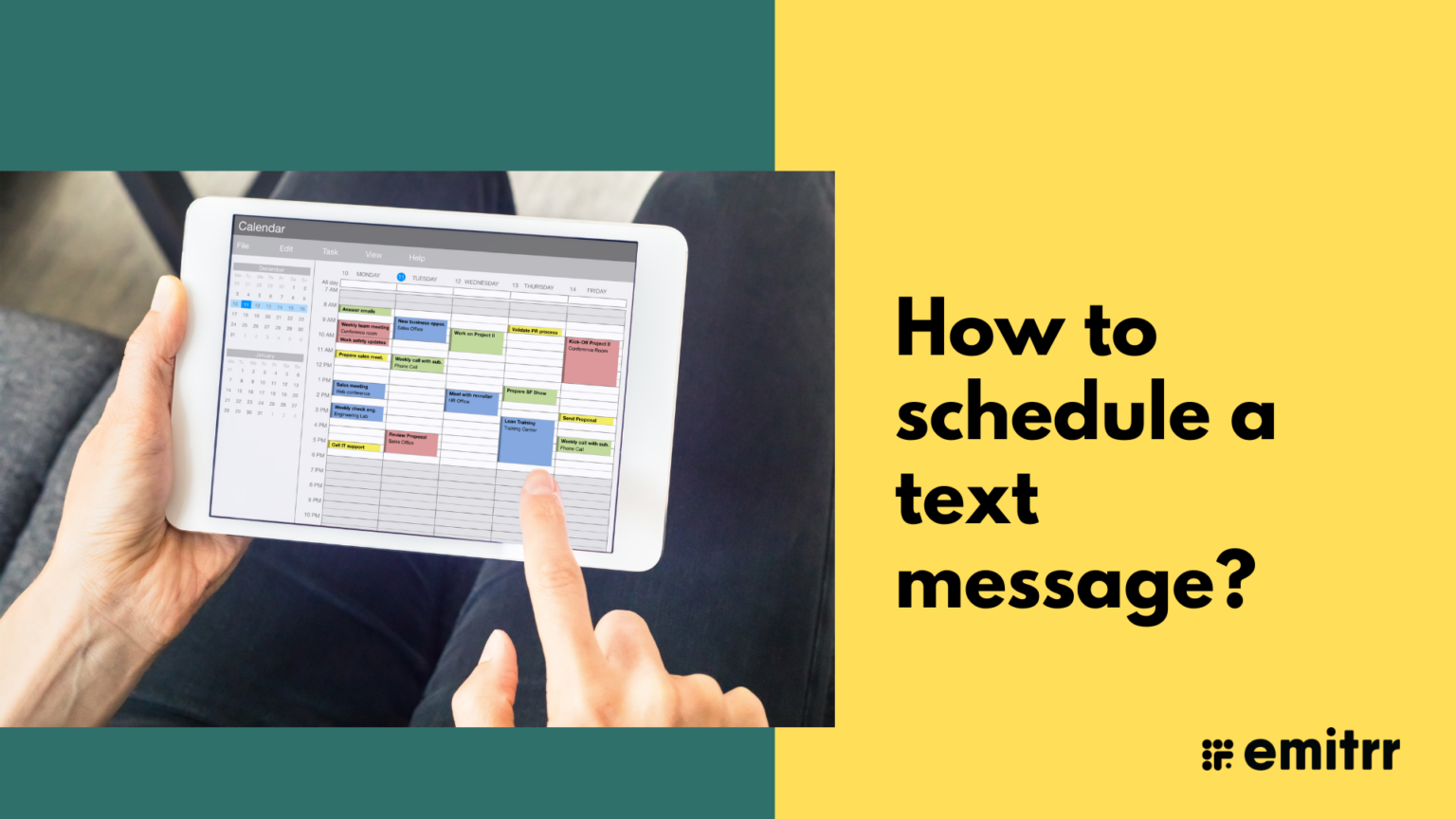 How to Schedule a Text Message| A Step-by-Step Guide | Emitrr
