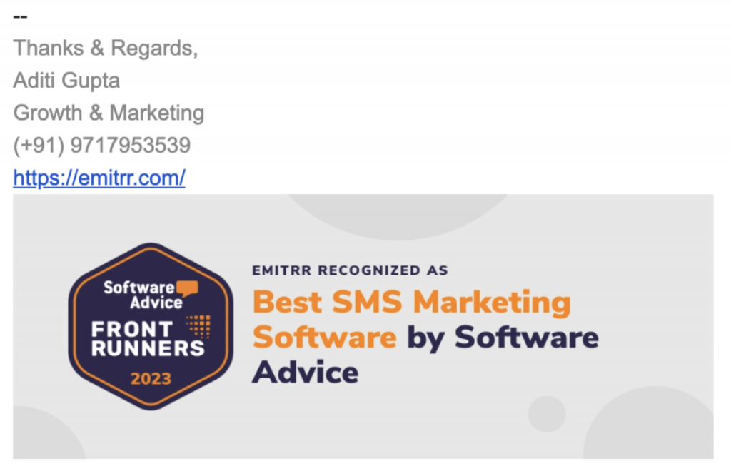 How to Add a Signature to Text Messages? (With Examples)