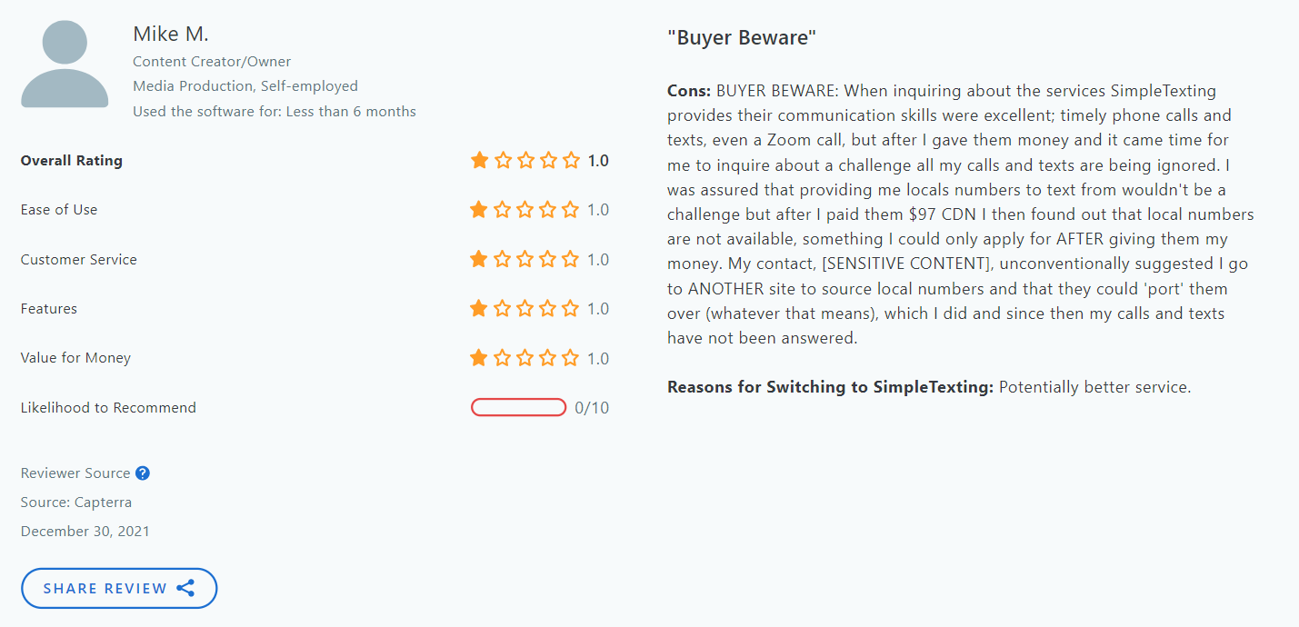 TextMagic Alternative: Compare Features, Pricing, Pros & Cons