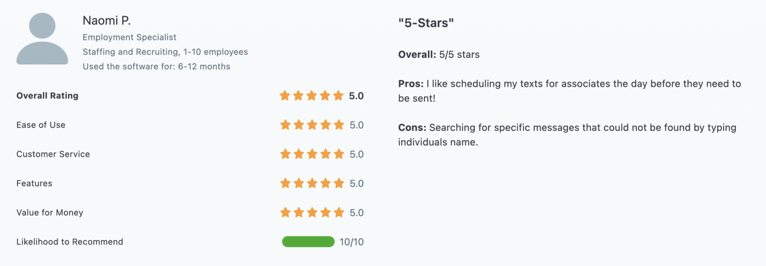 50+ Downloadable Recruiting Text Templates - Emitrr