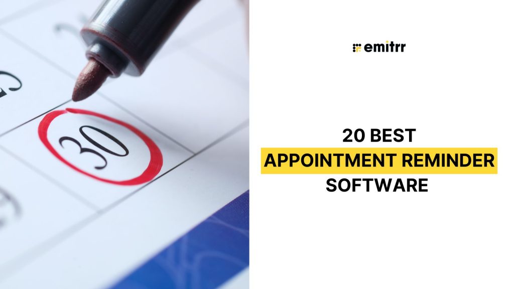 20 Best Appointment Reminder Software