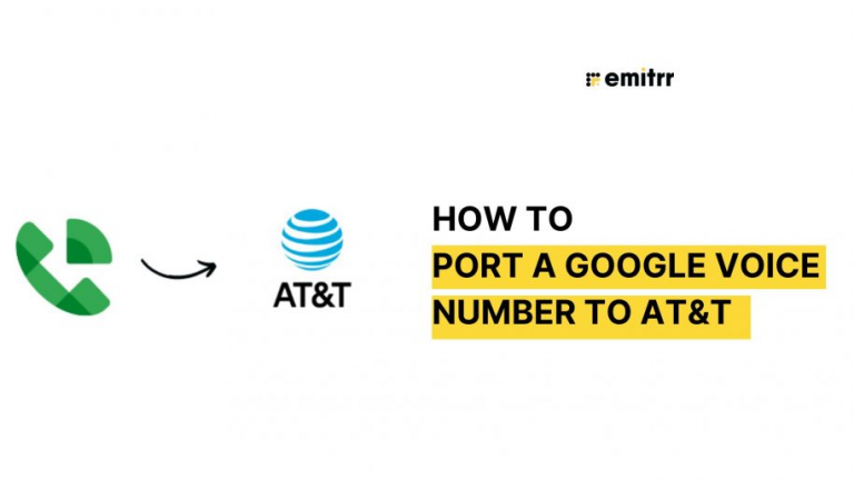 How To Port A Google Voice Number To AT&T?