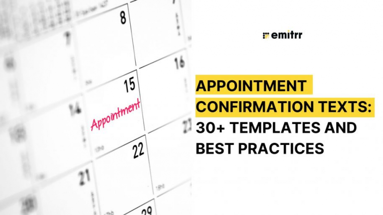 30+ Appointment Confirmation Text Templates