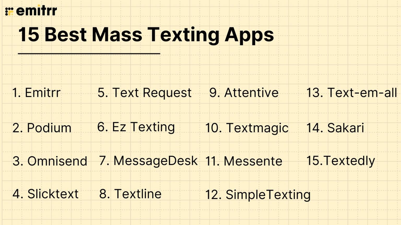 Top 15 Mass Texting Apps For Small Businesses