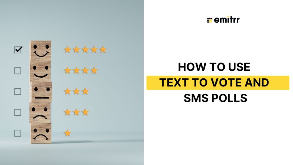 How to Use Text to Vote and SMS Polls