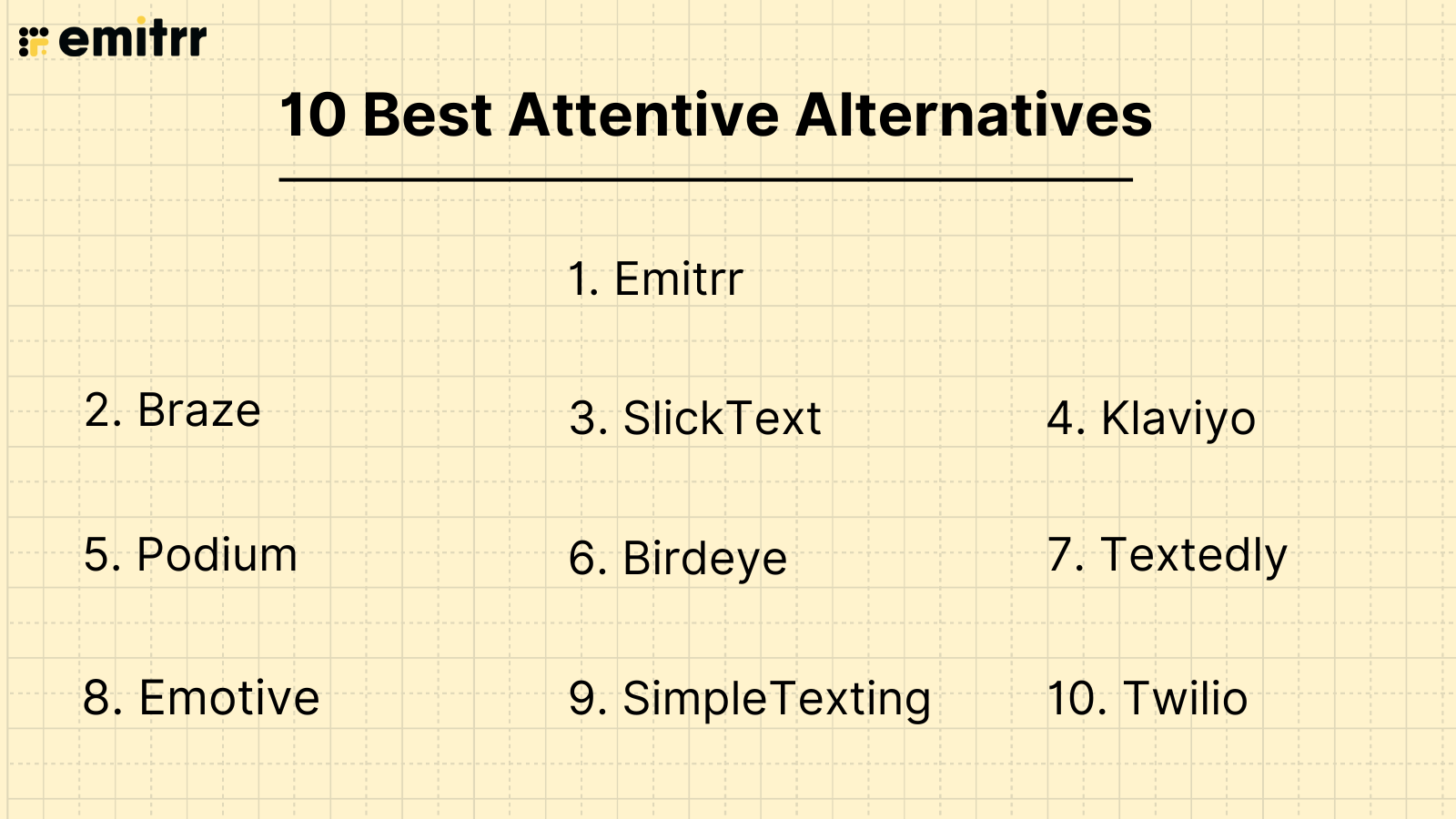 10 Best Attentive Alternatives for Your Business