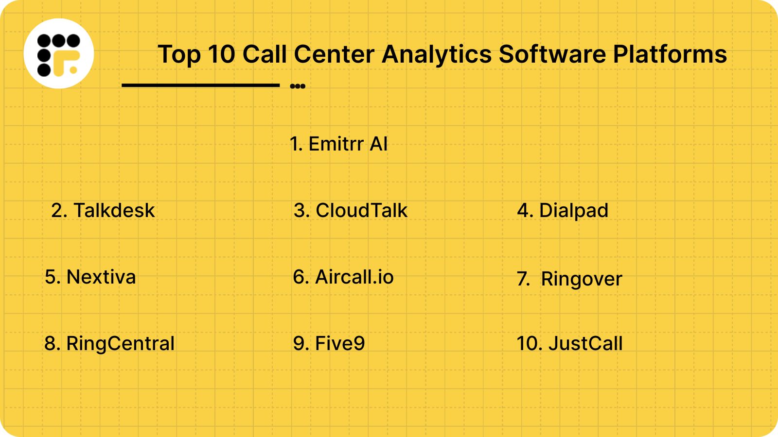 Top 10 Call Center Analytics Software for your Business
