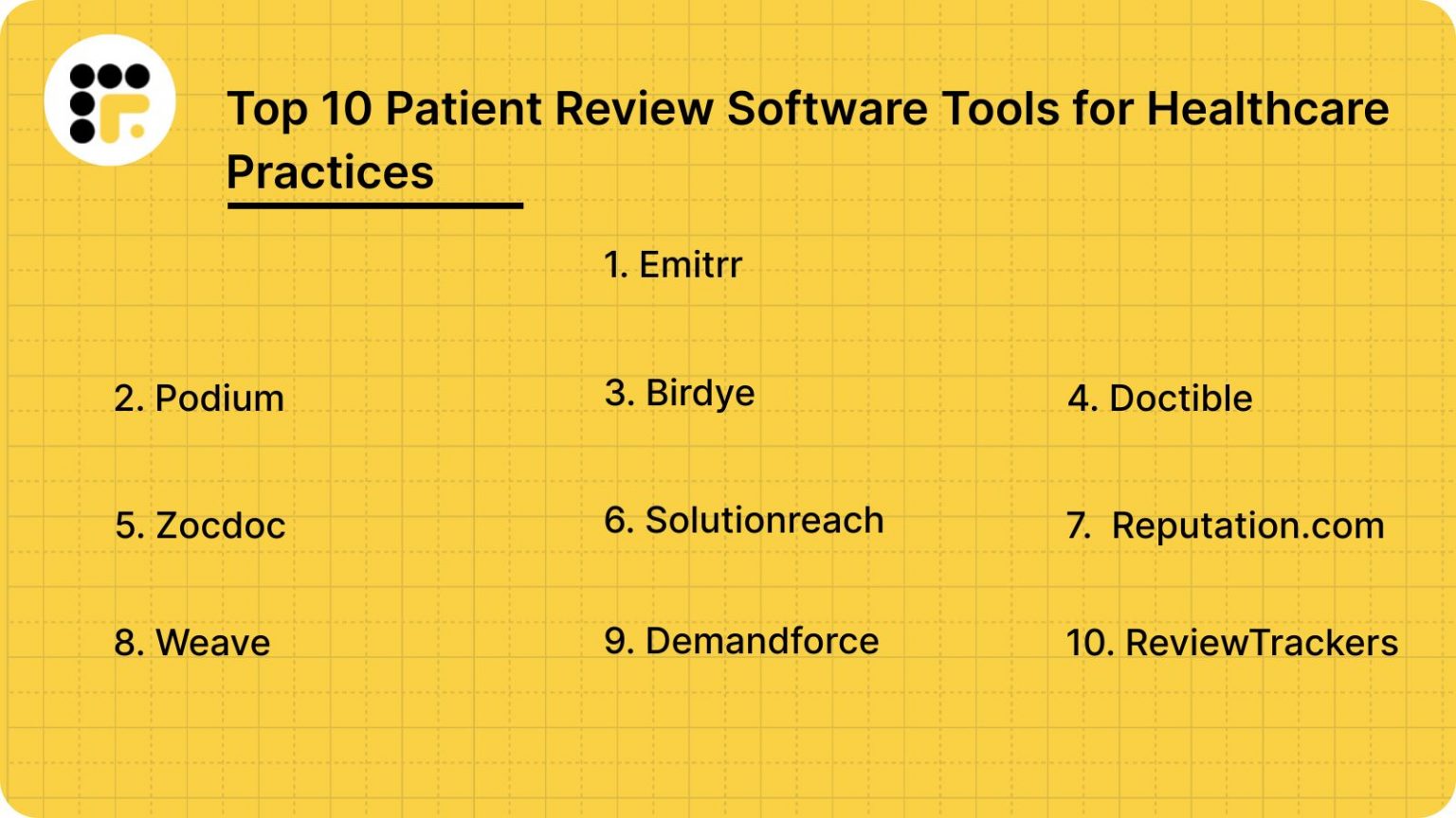 10 Best Patient Review Software for Healthcare Practices