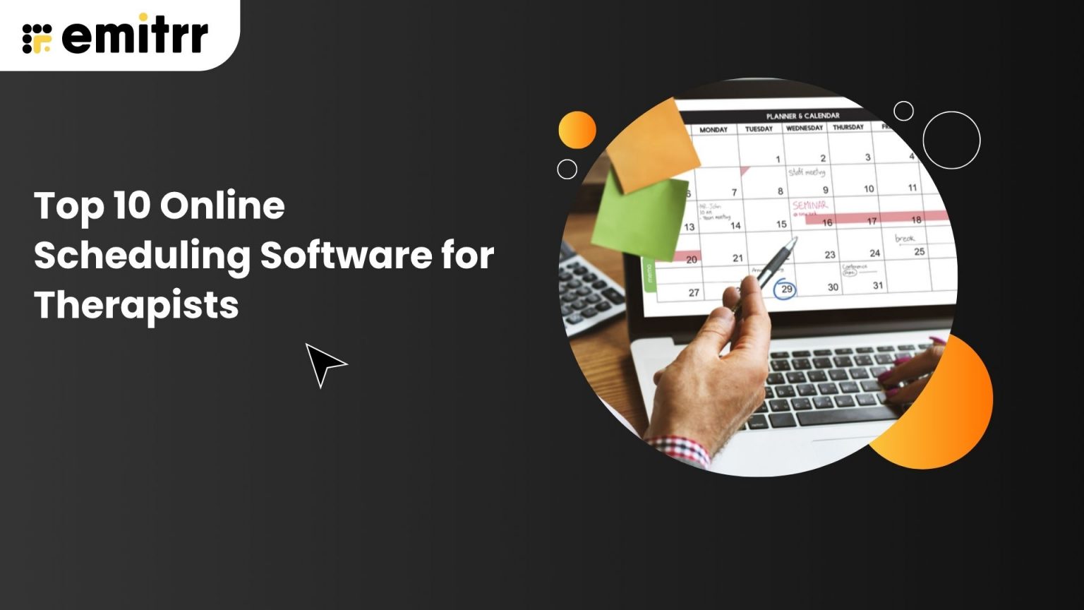 Top 10 Online Scheduling Software for Therapists
