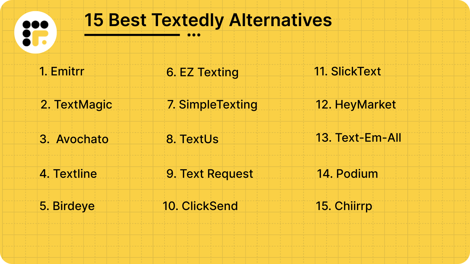 Top 15 Textedly Alternatives for Smarter Business Texting