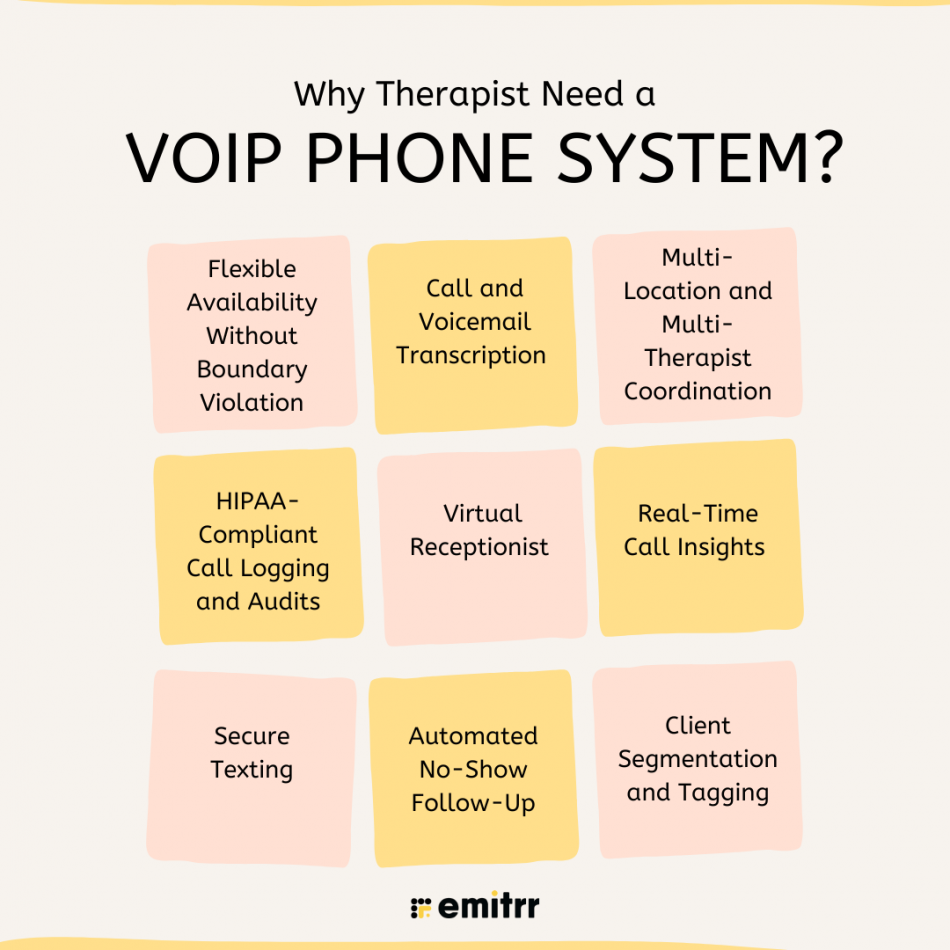 Top 10 VoIP Software For Therapists