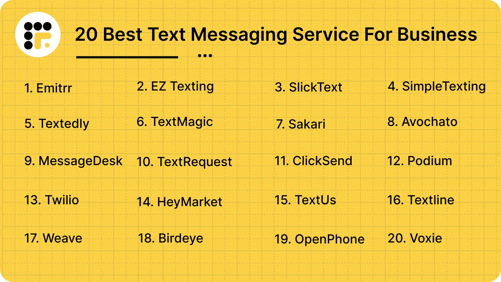 20 Best Text Messaging Service For Business
