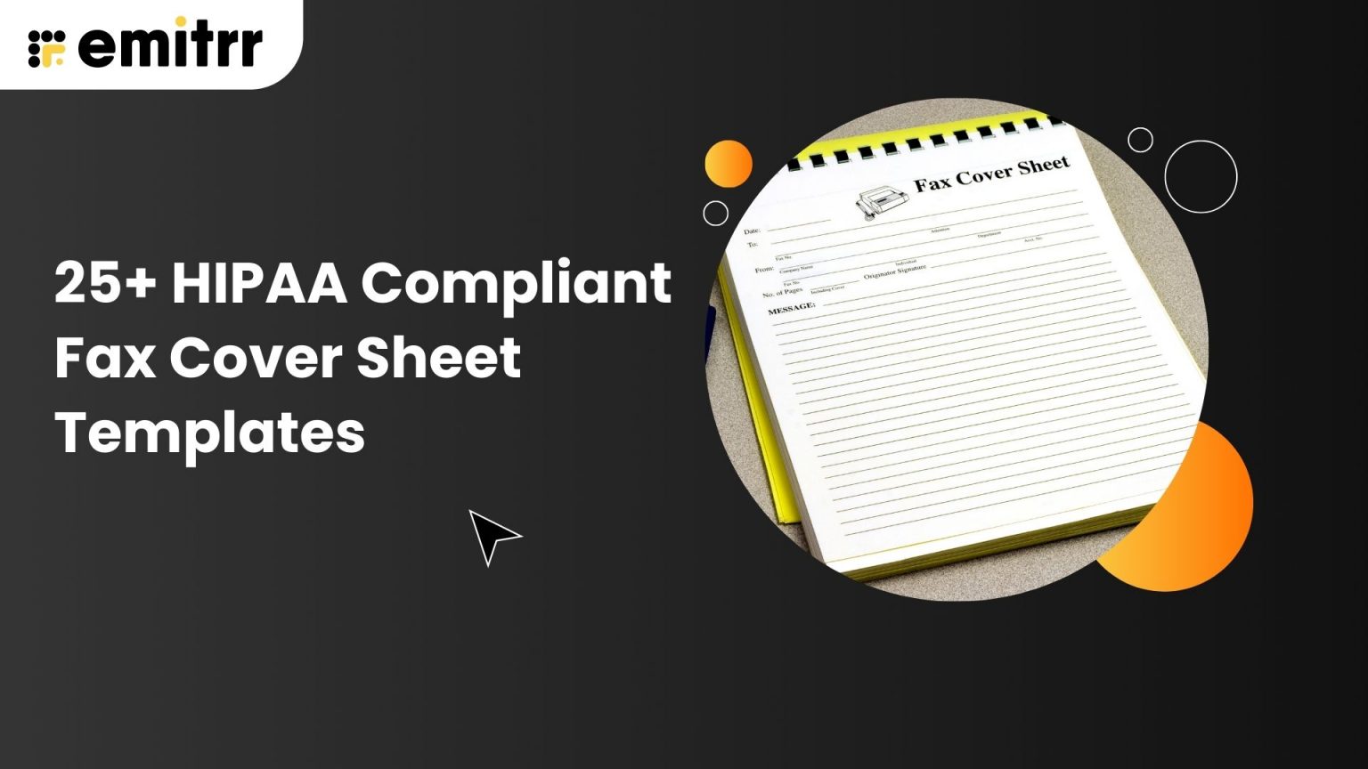 25+ HIPAA Compliant Fax Cover Sheet Templates