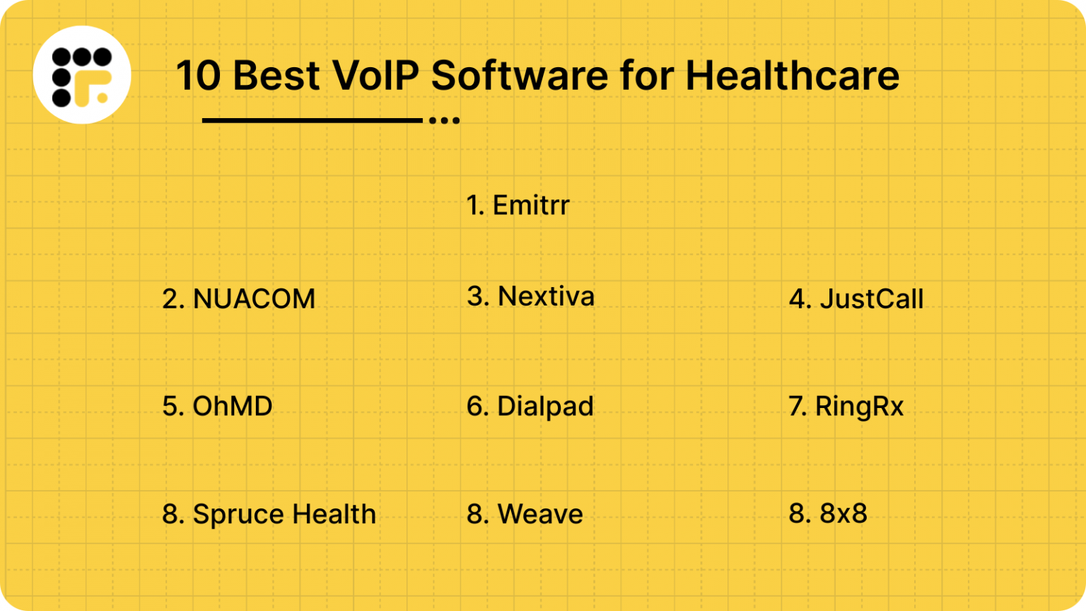 Top 10 VoIP Software for Healthcare that Complies with HIPAA