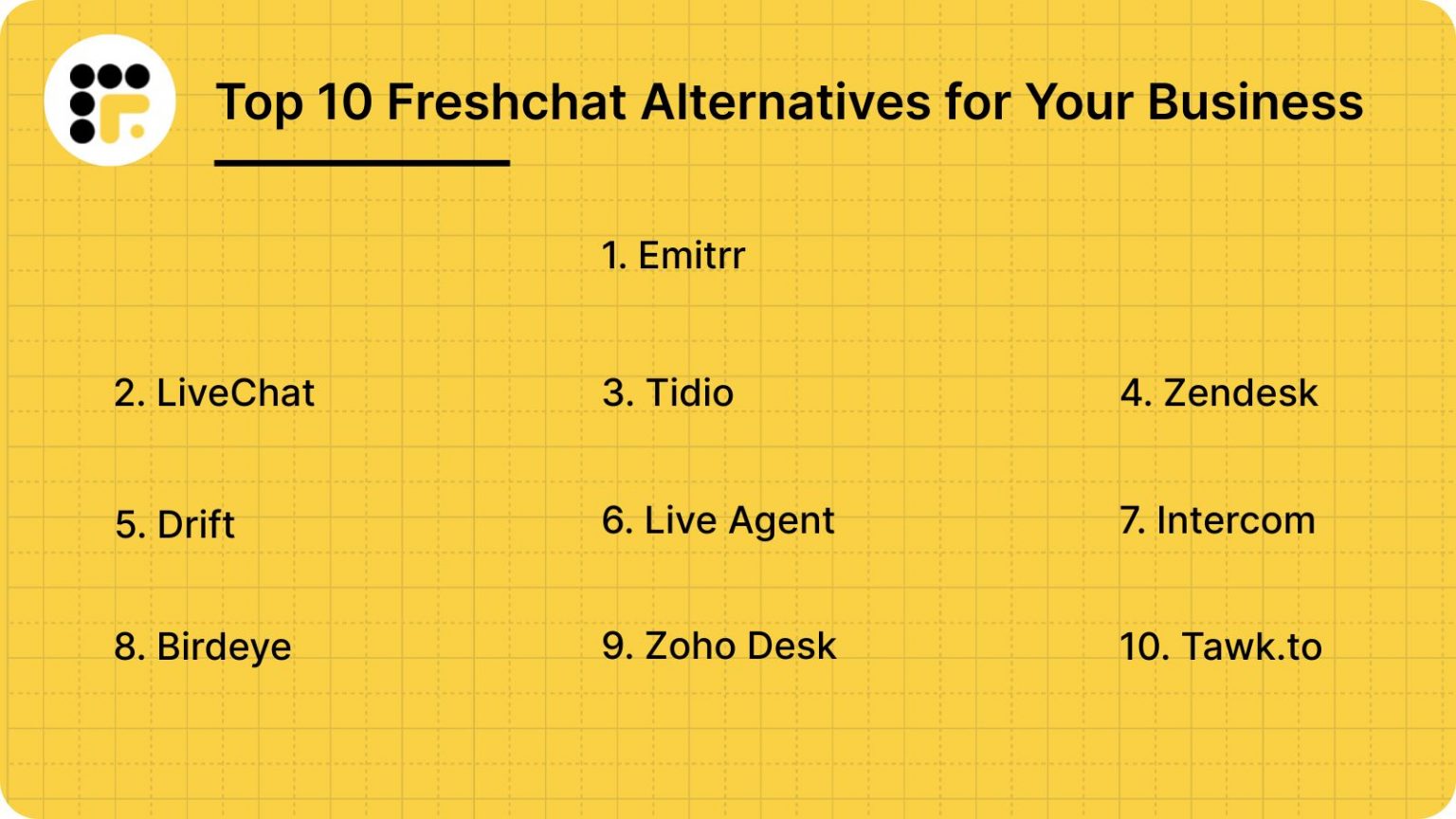 Top 10 Freshchat Alternatives for Your Business