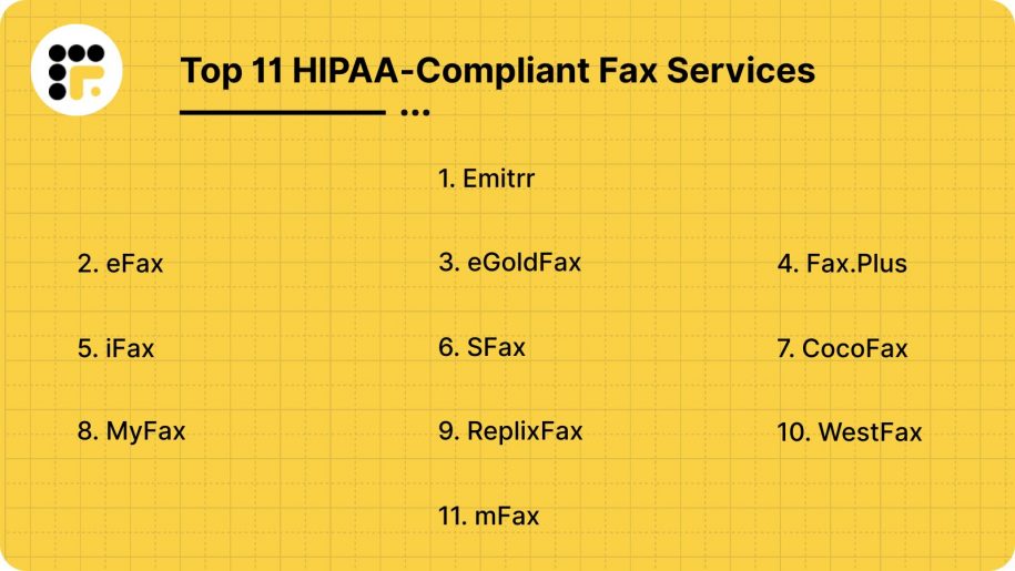 11 Best HIPAA Compliant Fax Services to Check Out