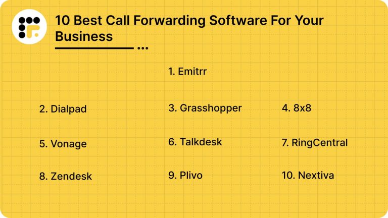 10 Best Call Forwarding Software For Your Business
