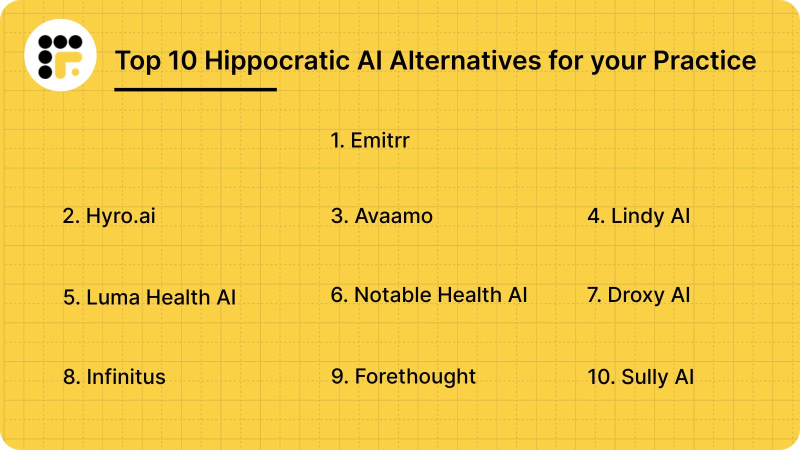 Top 10 Hippocratic AI Alternatives For Your Practice in 2026