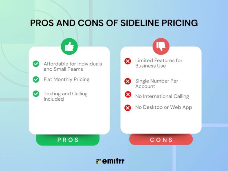 Sideline Pricing: What You Need To Know?