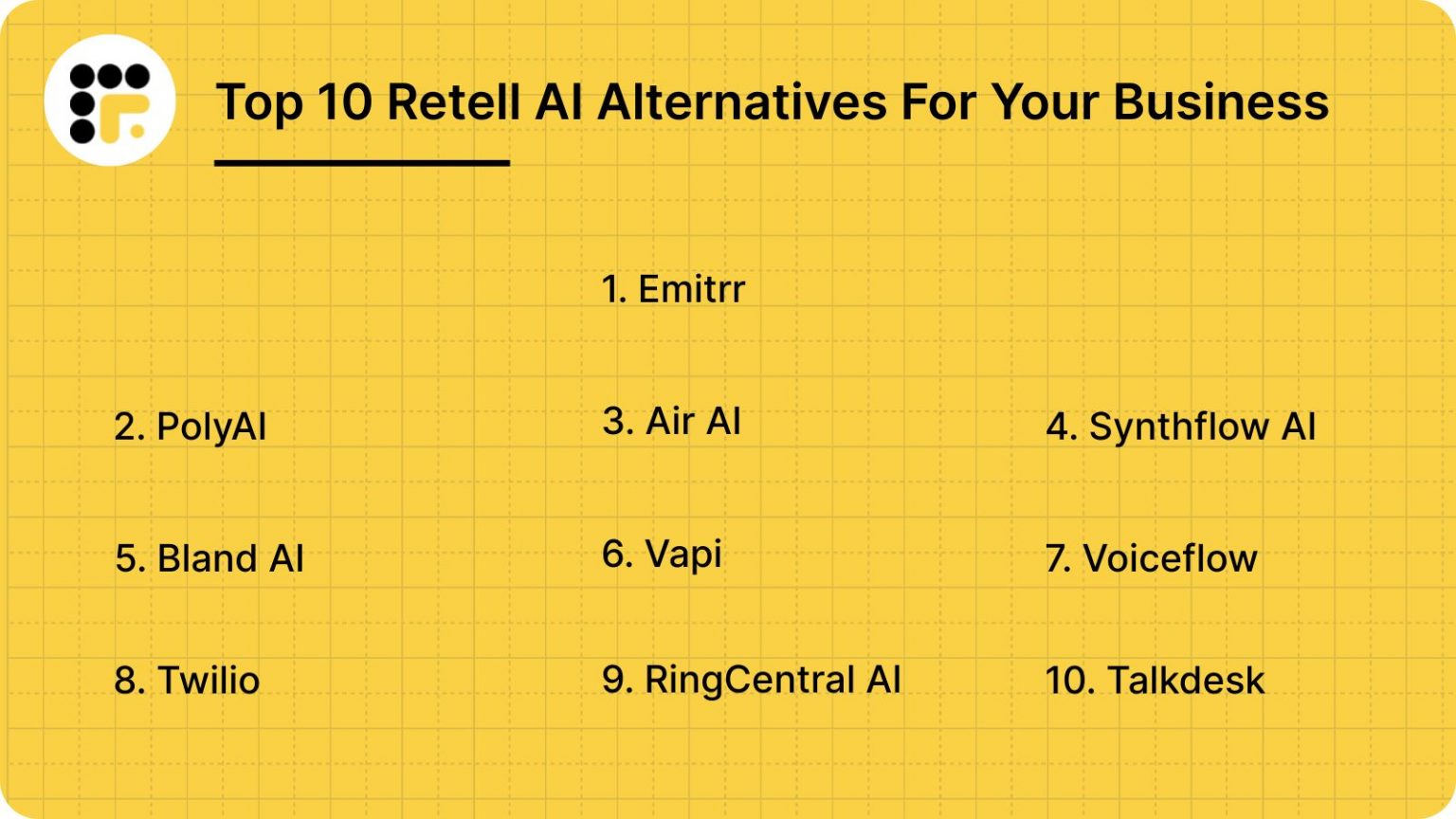 Top 10 Retell AI Alternatives For Your Business in 2026